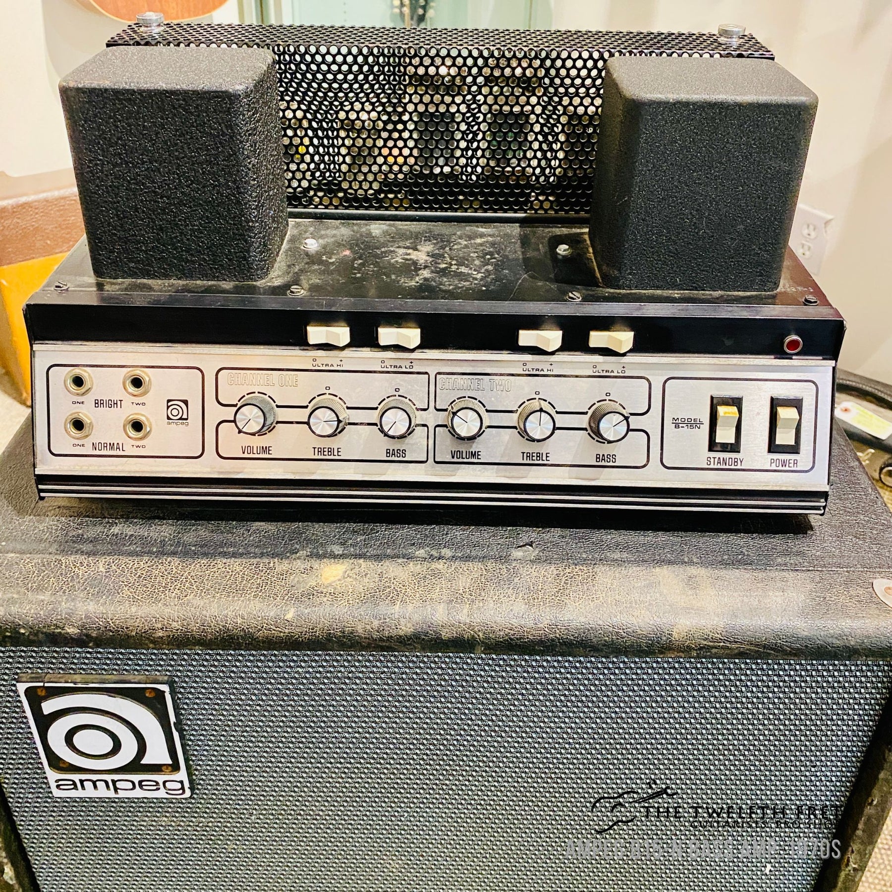 Ampeg B15-N Bass Amp, 1970s - The Twelfth Fret