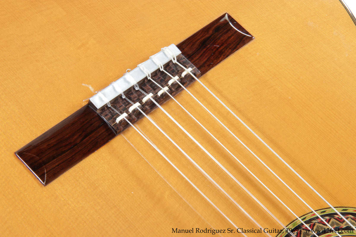 Manuel Rodriguez Sr. Classical Guitar, 1969 - The Twelfth Fret
