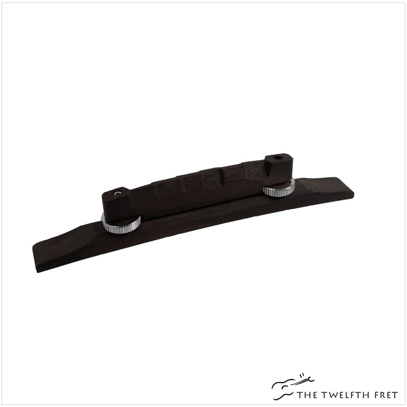 Allparts Compensated Bridge and Base for Archtop Guitar - The Twelfth Fret