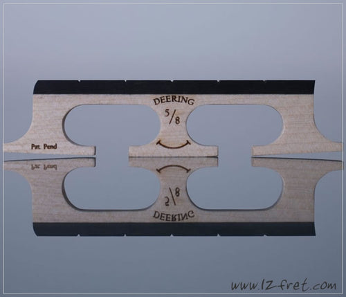 Deering Smile Banjo Bridge - Shope The Twelfth Fret